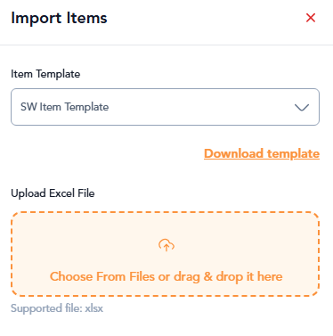 Excel Upload – Central Innovation MFG Knowledge Base